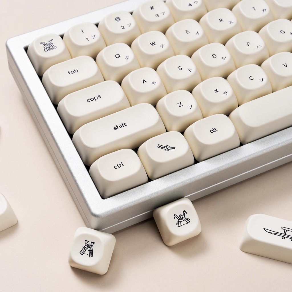 Minimalist GMK Honor Keycaps Japanese Katakana Root MOA Profile PBT ...