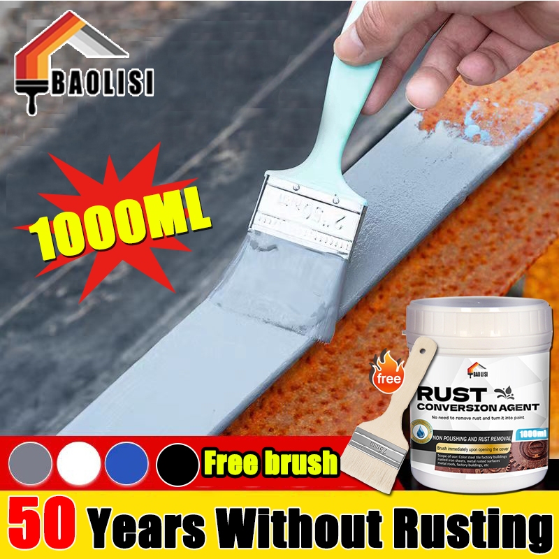 50 Years Without Rusting Anti Rust Paint for metal 2 in 1 Metal Primer ...