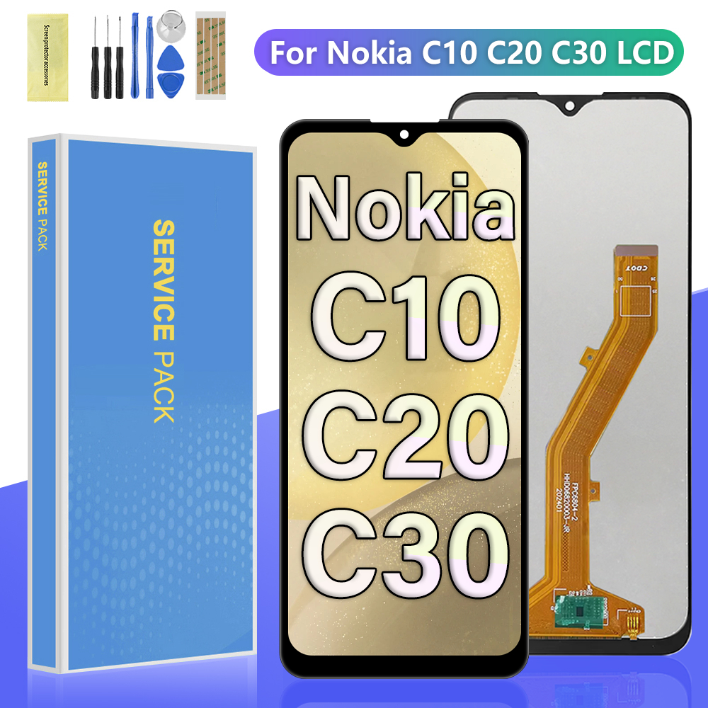 For Nokia C10 C20 C30 LCD Display TA-1342 TA-1339 TA-1357 Digitizer ...