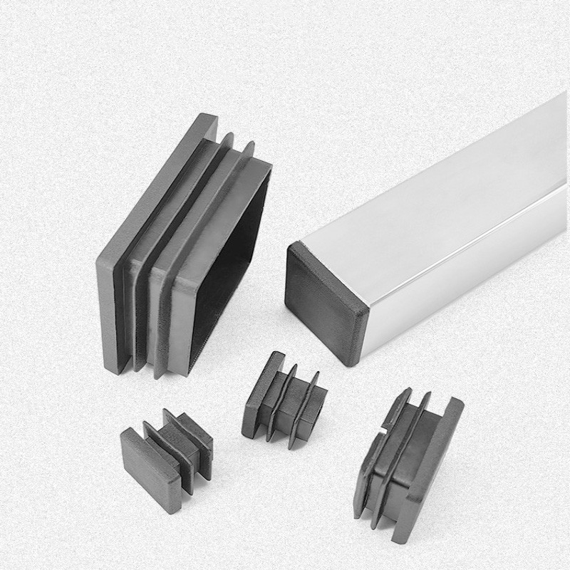 Multi Size Rubber Footing Plug Mat Tubular Plastic Plug Square Table ...