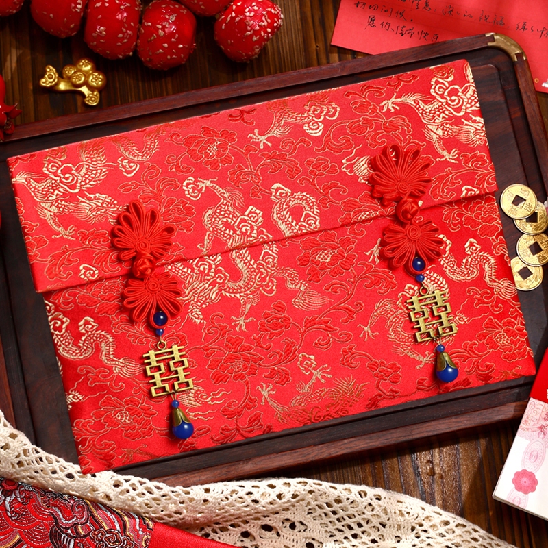 Big Red Envelope 2025 CNY Year of the Snake New Year & Wedding Fabric ...