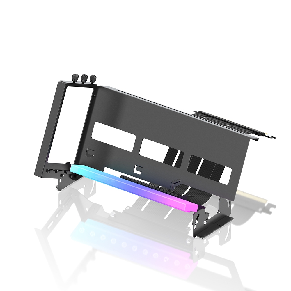 EZDIY-FAB ARGB PCIe 4.0 GPU Mount Bracket Graphic Card Holder Multi ...