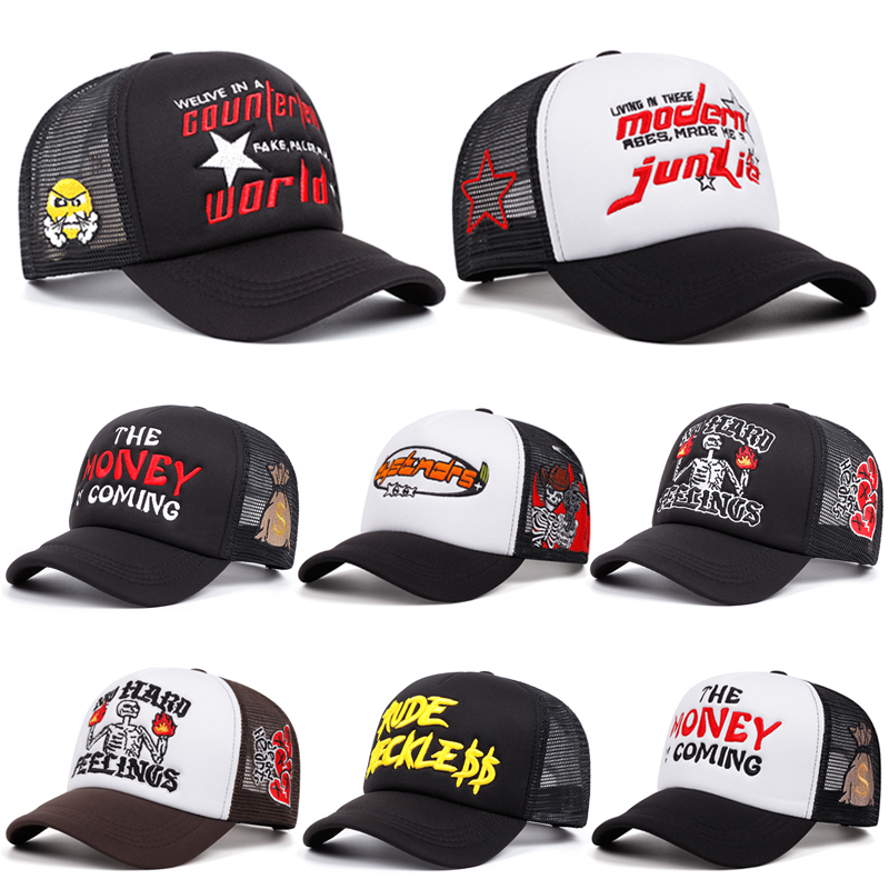 Multiple styles mesh cap for men woman Hip hop Snapback cap fashion ...