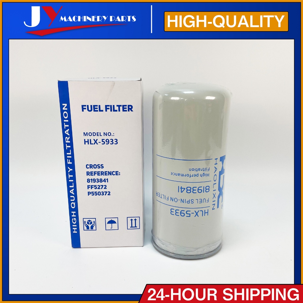 Volvo backhoe Fuel Filter EC210D EC290B EC300E EC360B Excavator parts 8193841 P550372 FF5272 HLX ...