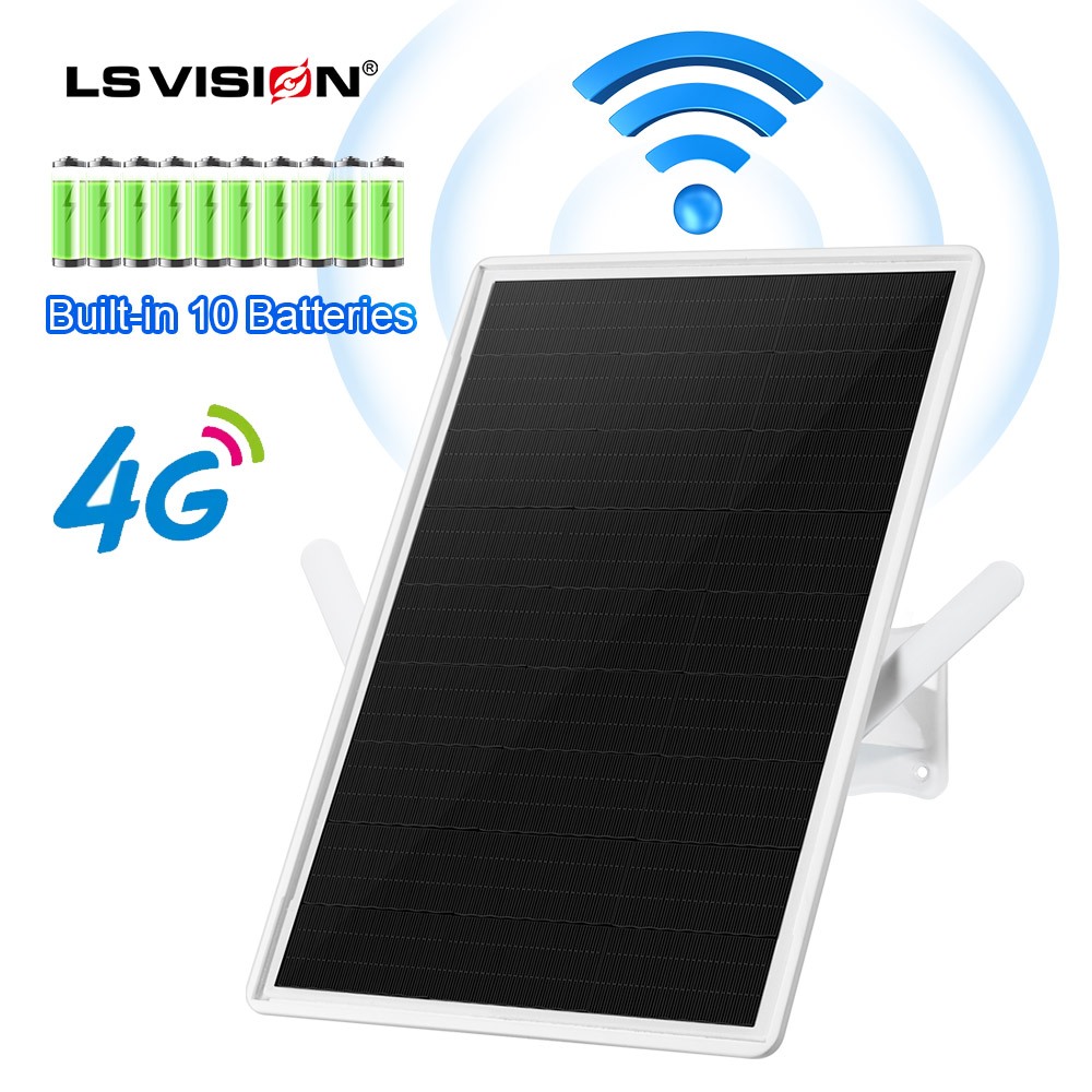 LS VISION 15W Solar Powered 4G Router with 4G Sim Card Slot Outdoor ...