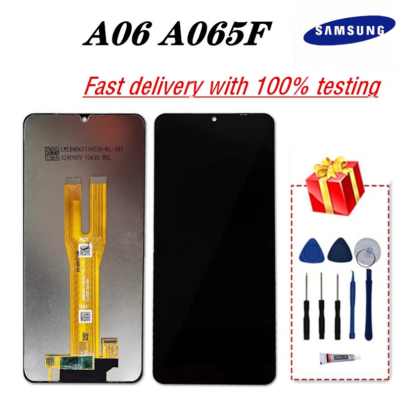 For Samsung A06 LCD screen assembly A065F glass mobile phone LCD screen ...