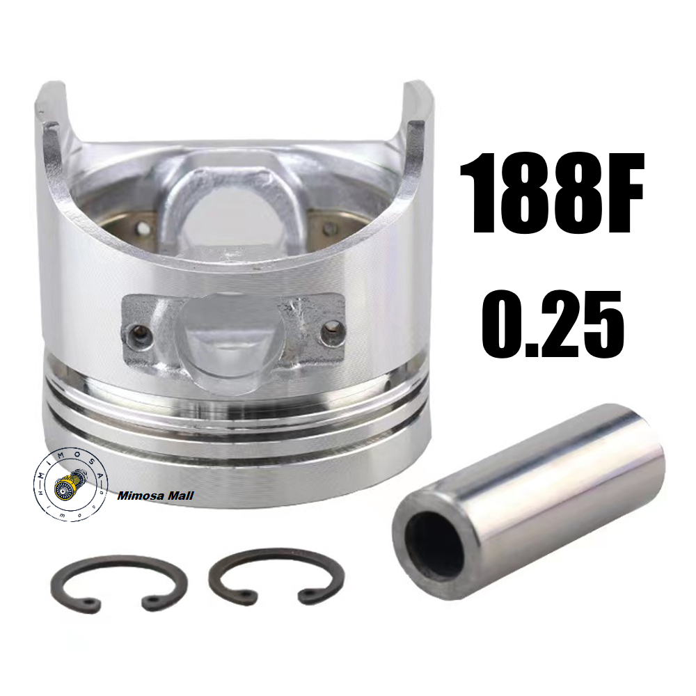 Mimosa Assy Assembly Piston 188F/188FA 0.25 Aircooled Diesel Engine ...