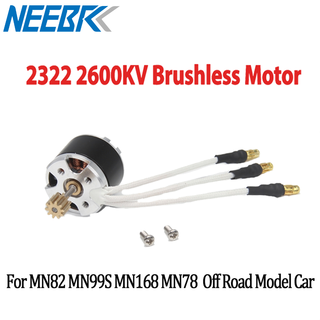 NEEBRC 2322 2600KV Outrunner Brushless Crawler Motor CW/CCW 5.5-9V for ...