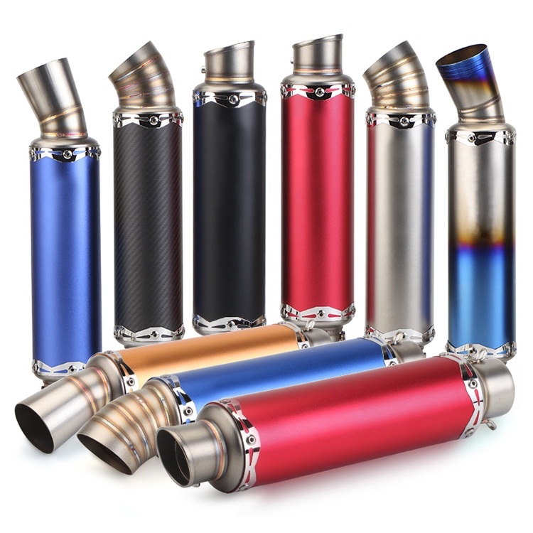 motorcycle GP exhaust muffler MSX125 REBEL 300 NINJA400 W800 Z900 RC390 ...