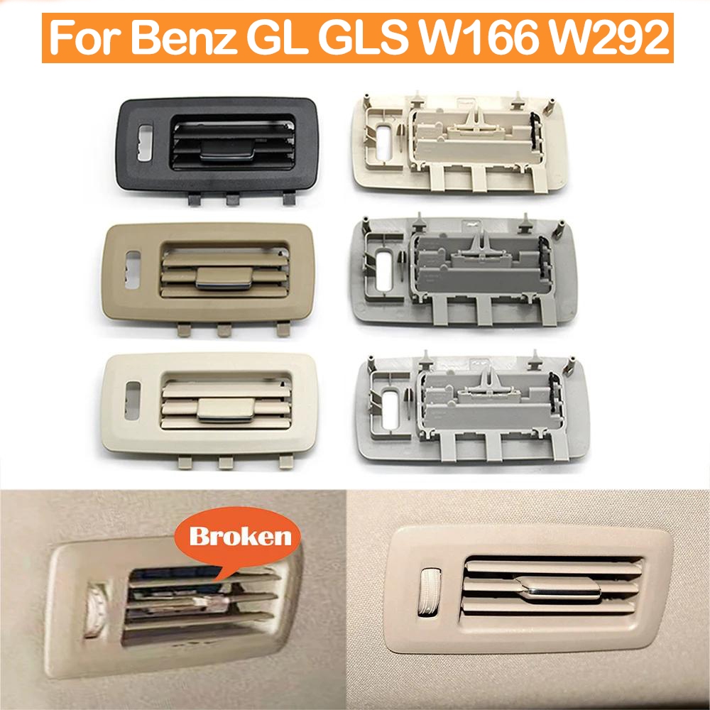 Car Second Third Row Roof Rear Air Conditioner Vent Outlet Grille For ...