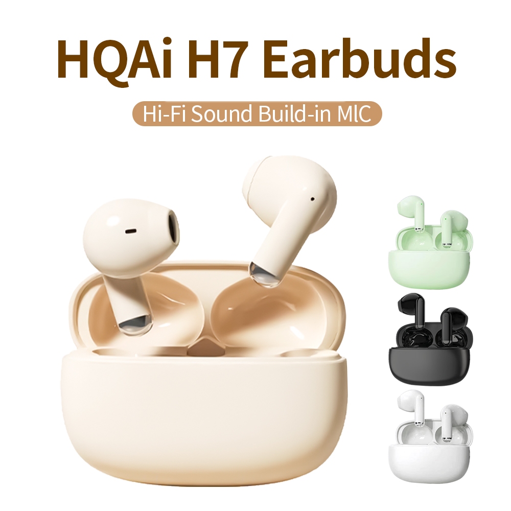 HQAi H7 TWS Earbuds HIFI Bluetooth Earphones Noise Cancelling Touch ...