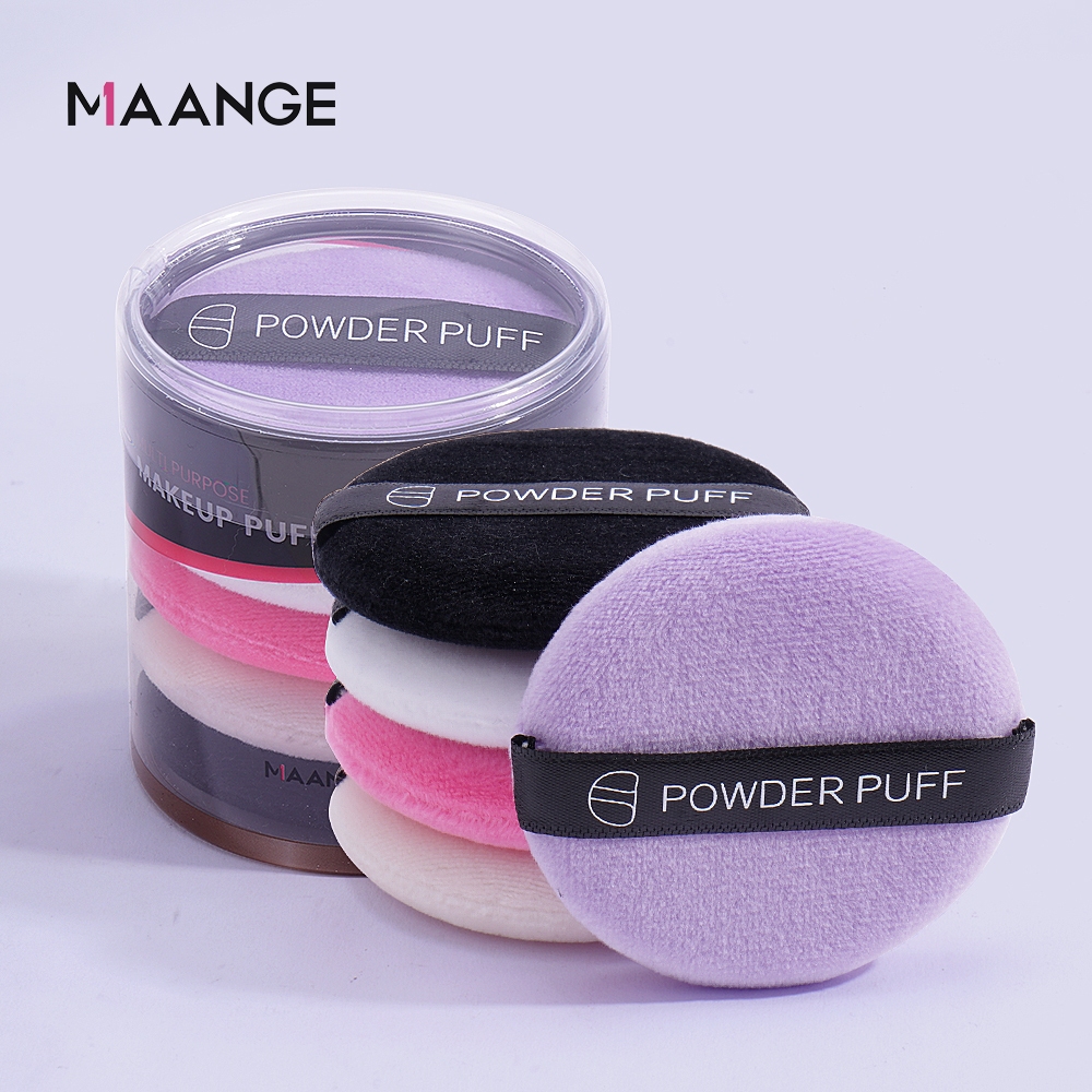 MAANGE 5Pcs Makeup Sponge Powder Puff Soft Wet And Dry Dual-Use With ...