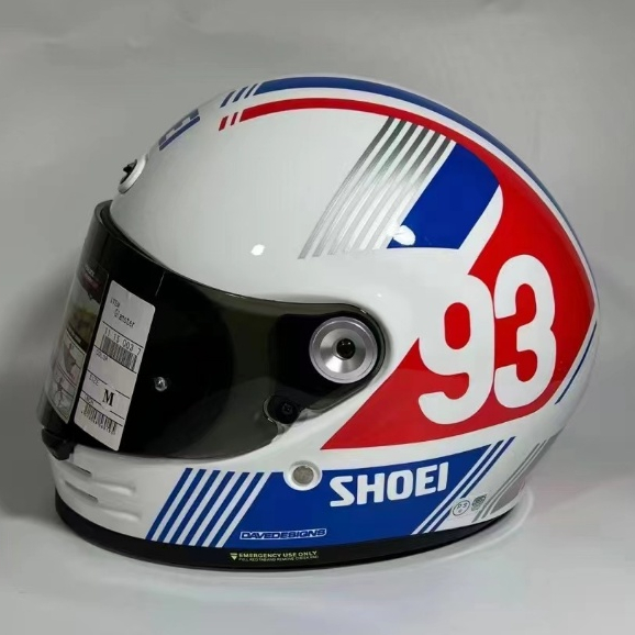Shoei Glamster Retro helmet motorcycle full face helmet riding anti ...