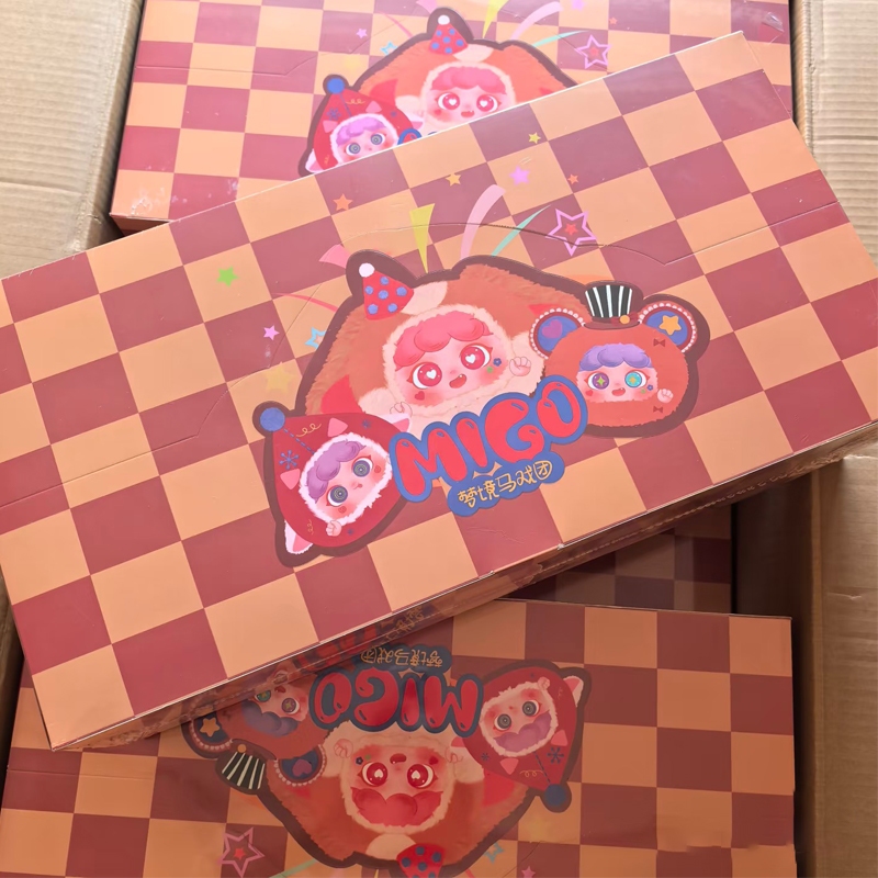 8Pcs Migo Circus Vinyl Face Blind Box Plush | Shopee Philippines