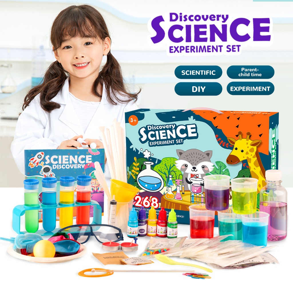 268 Chemistry Science Experiments Set, Science lab Experiments for Kids ...