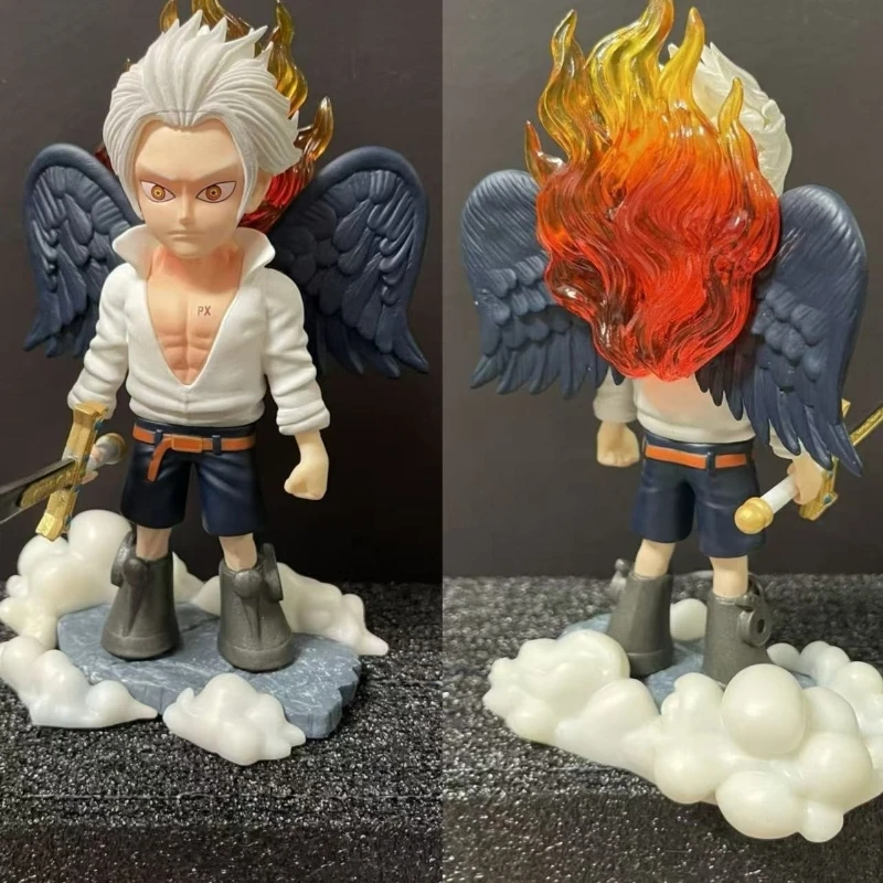 Anime One Piece Figure Seraphim Eagle Eye Egg Head Island GK Action ...