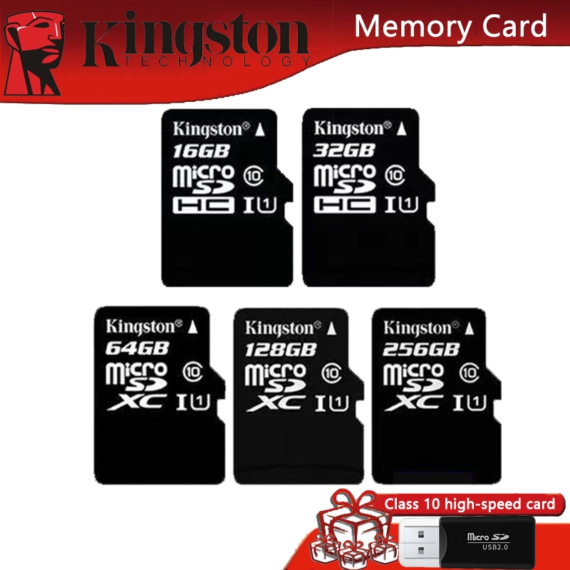 Kingston Micro SD Memory Card 16GB/32GB/64GB/128GB/256GB/512GB Class10 ...