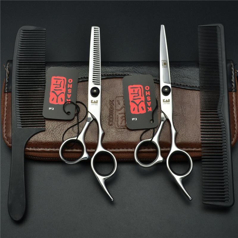 Hair cutting tool set, scissors bag, flat clipper, teeth clipper, 2 ...