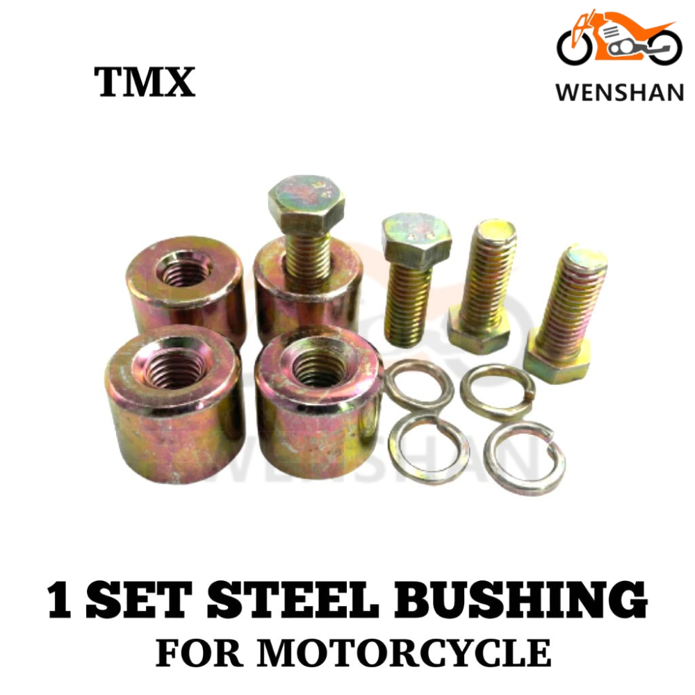 Rear Steel Hub Bushing Set for Motorcycle Honda TMX / CG | Shopee ...