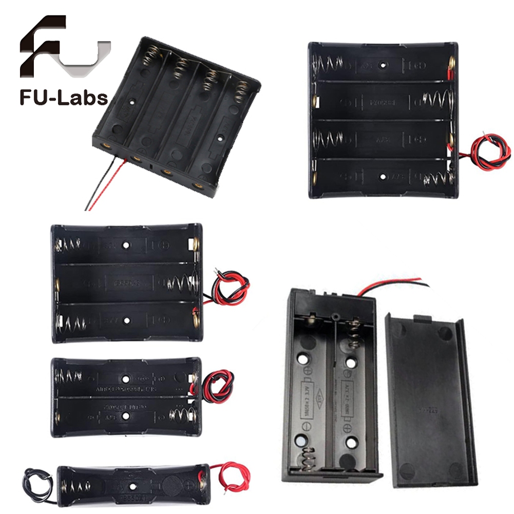 18650 Battery Holder Socket with Wire Multiply Size Options 18650 ...