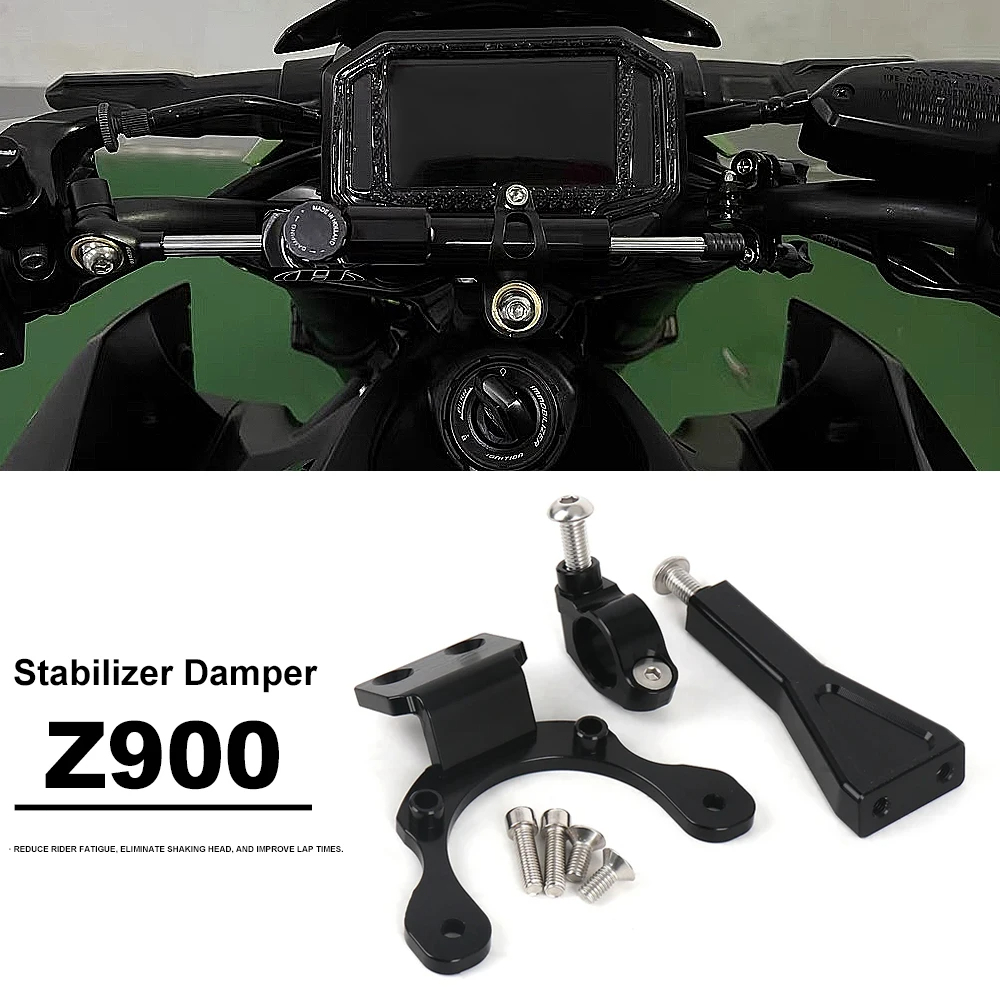 Motorcycle Accessories Adjustable Steering Damper Bracket Mounting Kit ...