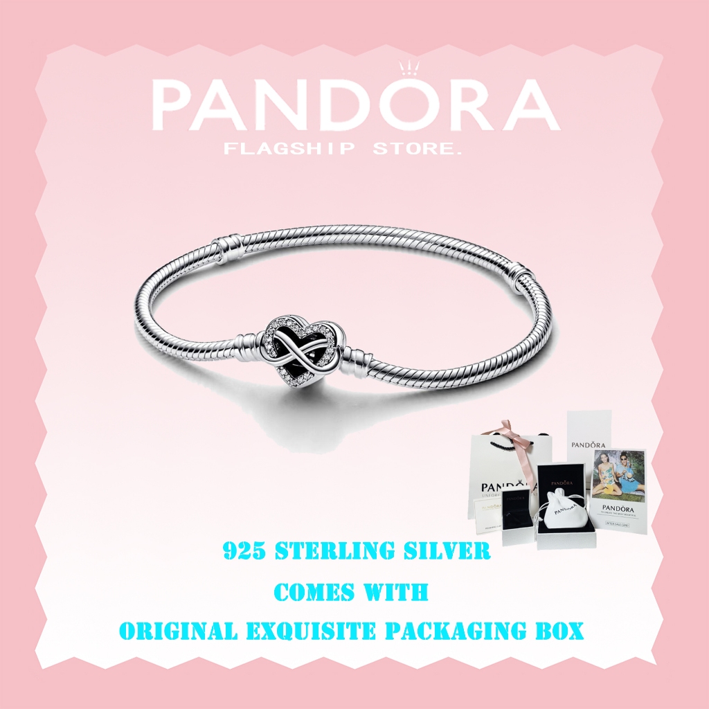 Authentic Pandora Bracelet 925 silver With box for woman Sparkling ...