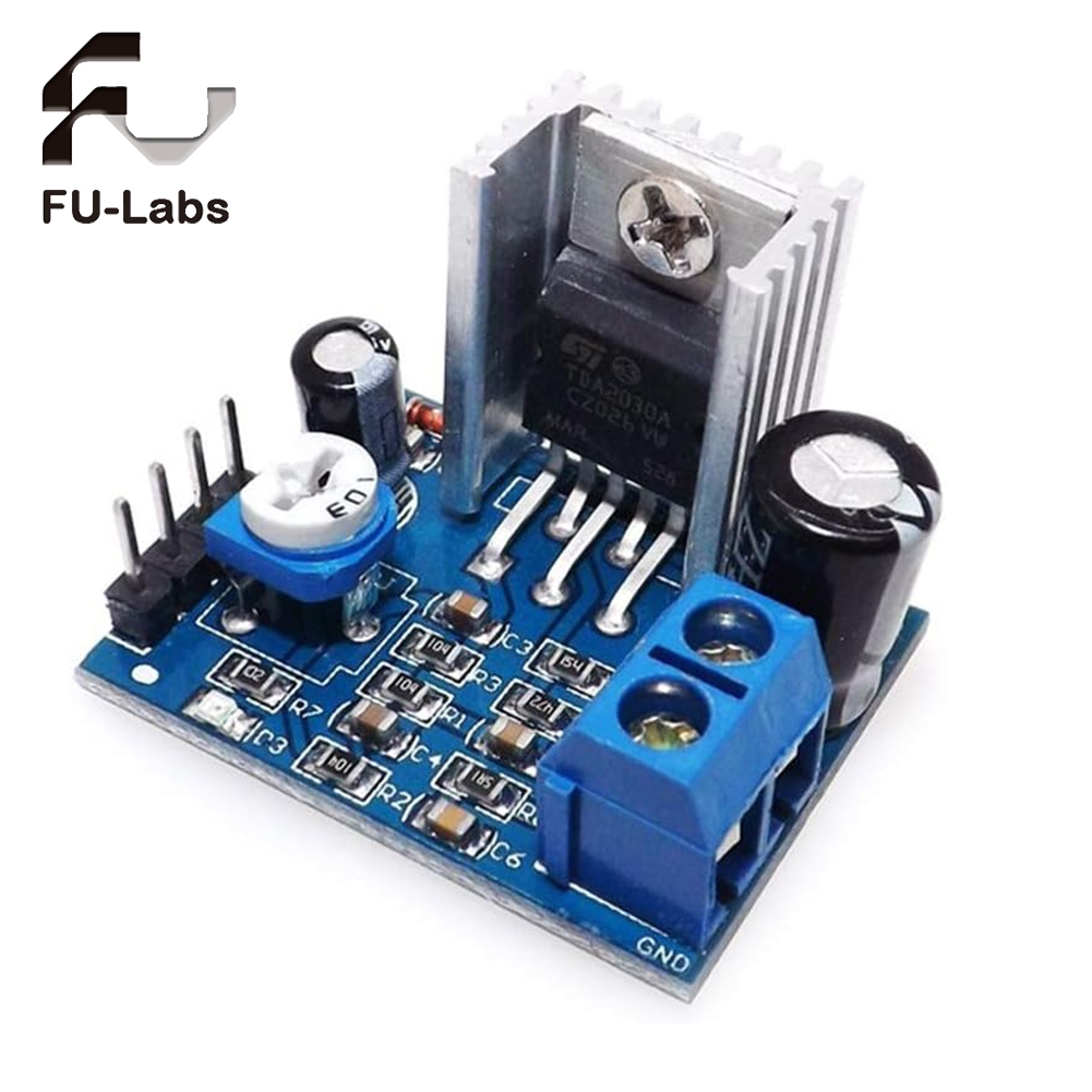 Audio Amplifier Board Module TDA2030 TDA2030A 6-12V 18W Single Amp ...