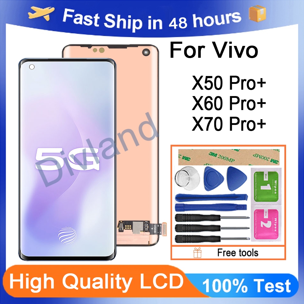 AMOLED TFT For Vivo X50 Pro Plus X60 Pro Plus X70 Pro Plus LCD Touch ...