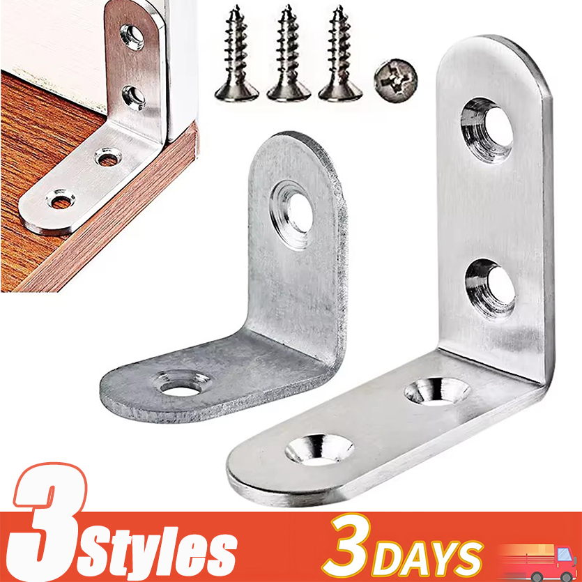 Multi Sizes 90 Degree Angle Corner Brackets / Stainless Steel Corner ...