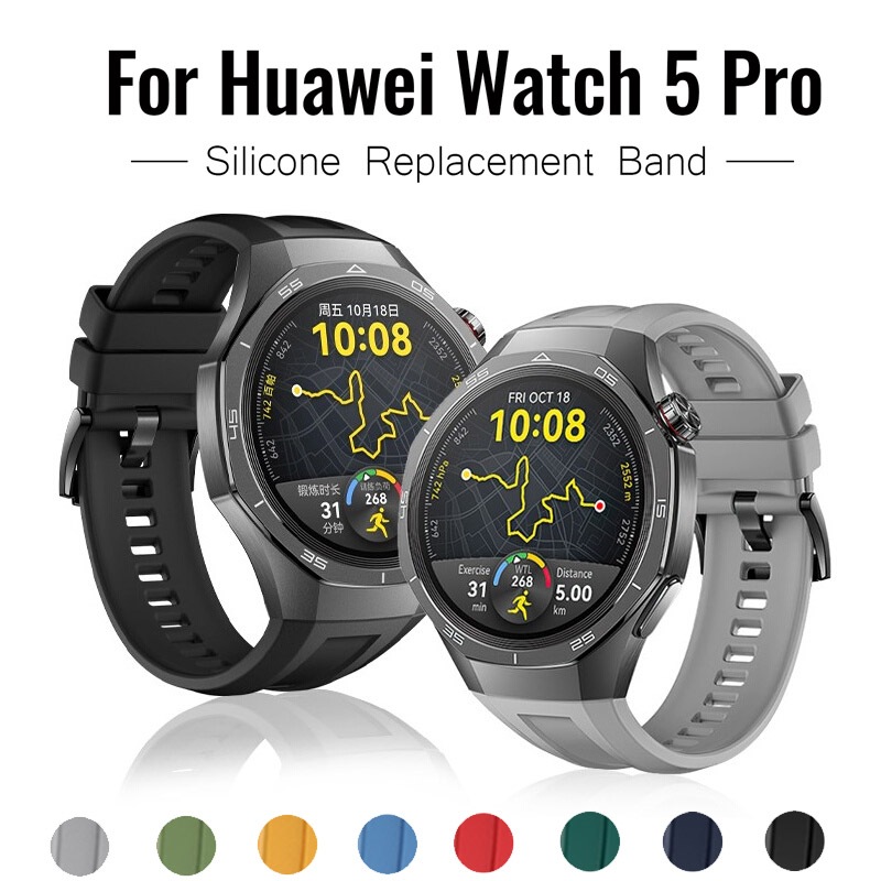 Original Silicone Strap for Huawei GT5 Pro 46mm Replacement No Gap ...