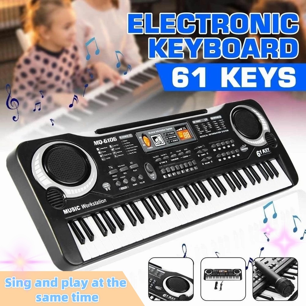 Kid‘s 61-key digital piano electronic keyboard children's electronic ...