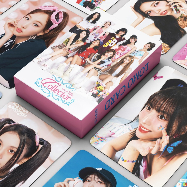 55 pcs TWICE card Collector postcard TWICE 2025 Season's Greetings lomo ...