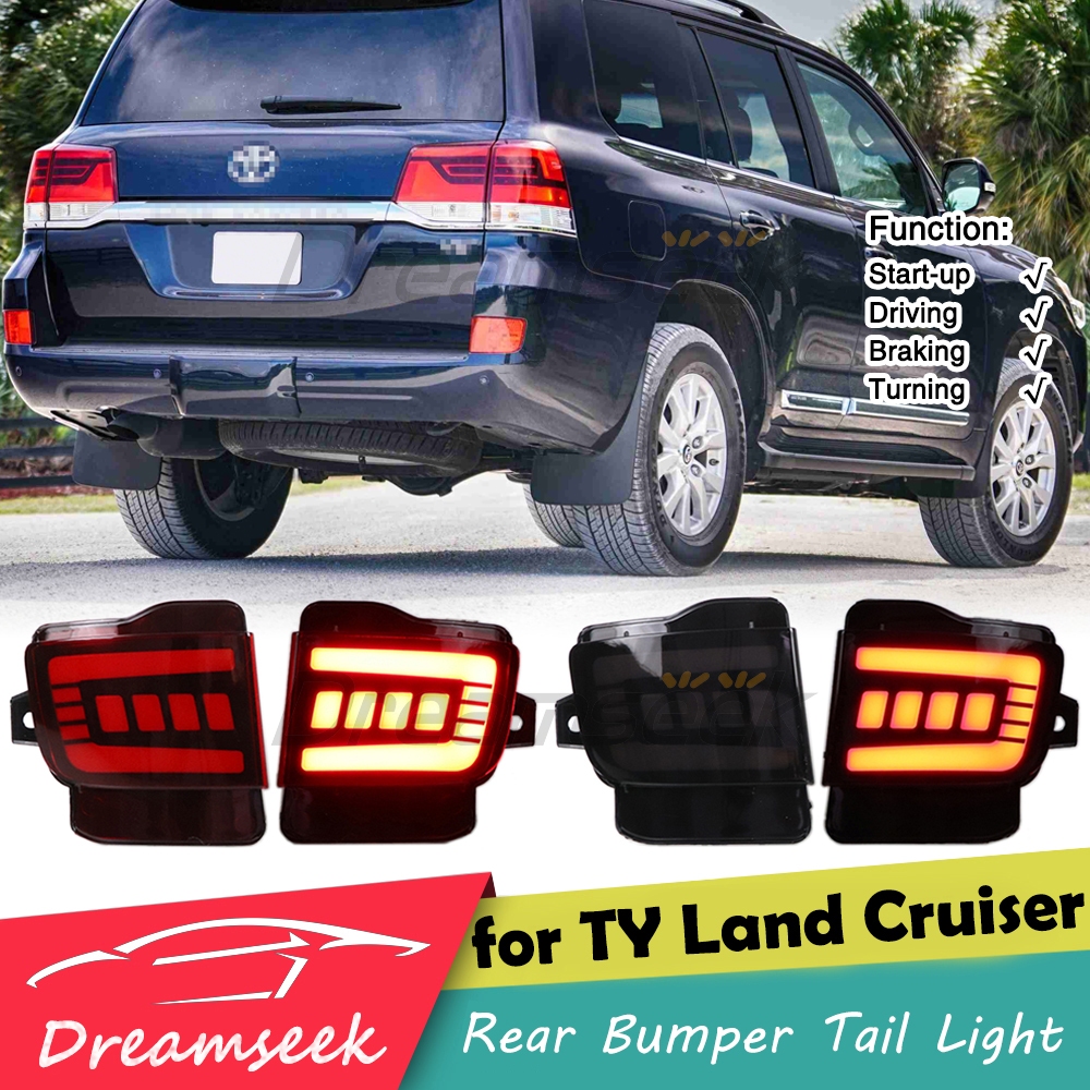 LED Rear Bumper Tail Light for Toyota Land Cruiser LC200 FJ200 2016 ...