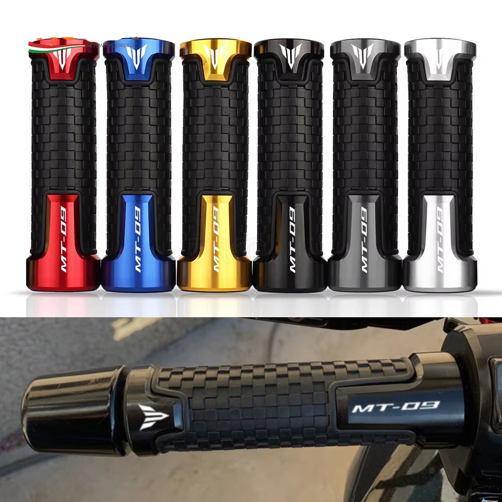 7/8'' 22MM Motorcycles CNC Handlebar Hand Grips Handle bar For Yamaha ...