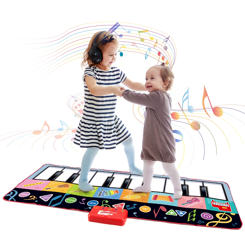 Big Size Music Instrument for Kids Multifunction Piano Keyboard Floor ...