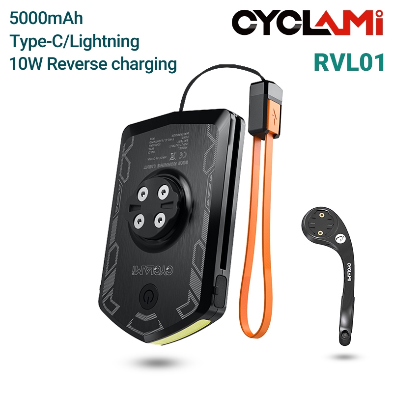 CYCLAMI Bicycle Light 5000mAh Daytime Headlight Ultralight Cycling ...