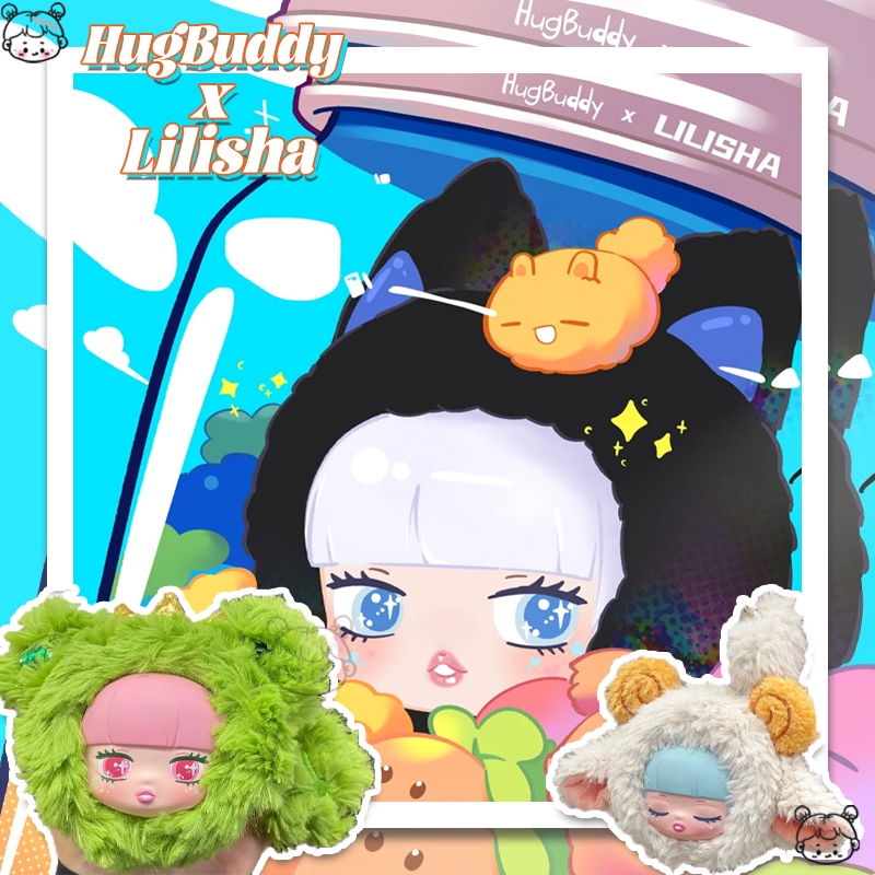 LILISHA Random Box Hugbuddy x Lilisha Plush Doll Collectible Dolls ...