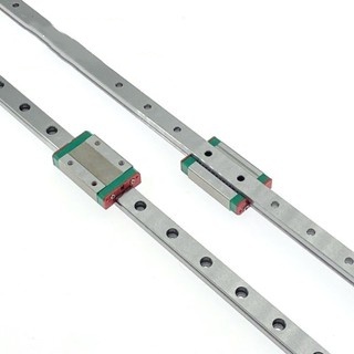 MGN15 CNC 15mm miniature rail guide MGN15C L100 - 600 mm linear block or MGN15H narrow carriage ...