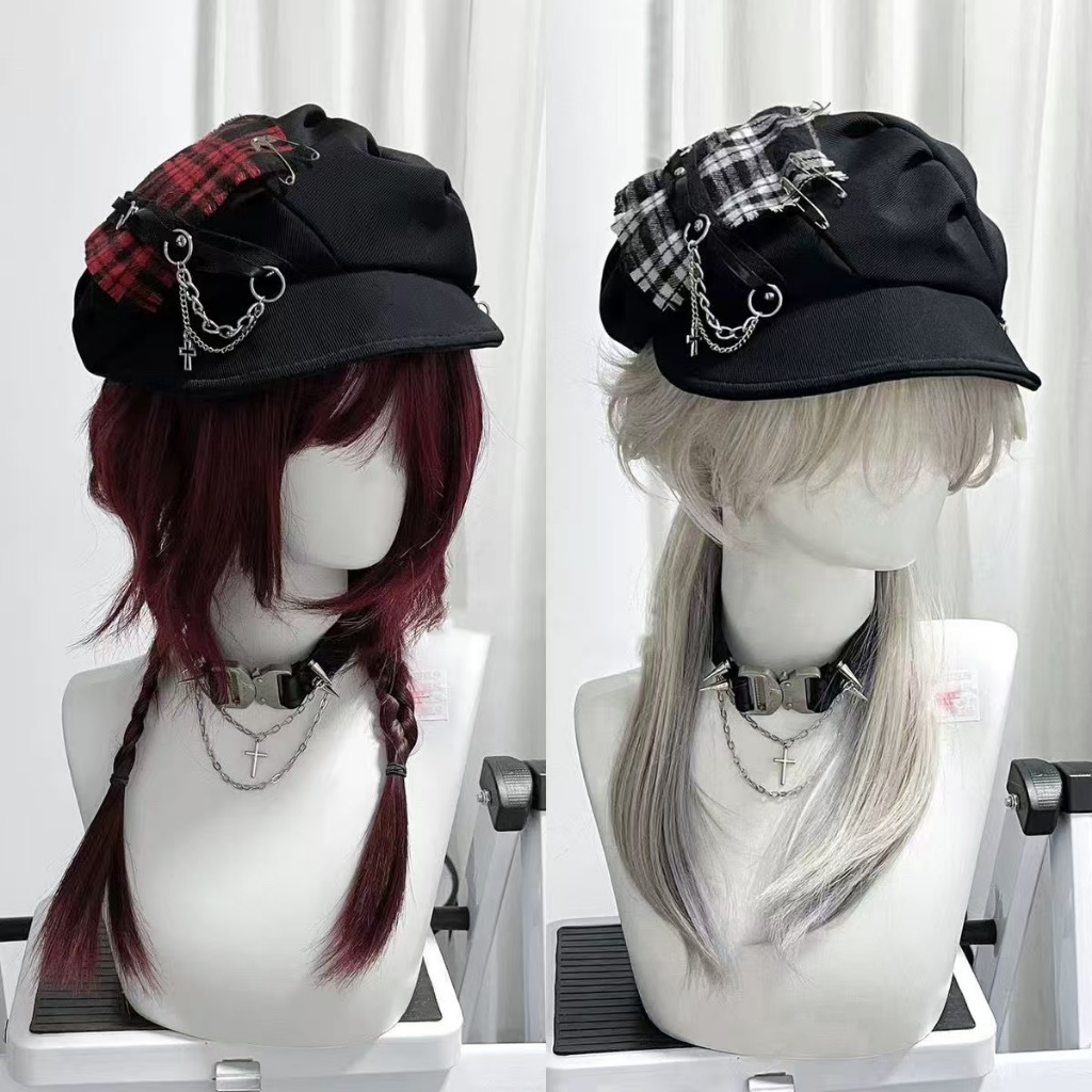 Japanese Subculture Y2k Punk Millennium Spicy Girl Cross Neutral Dark ...