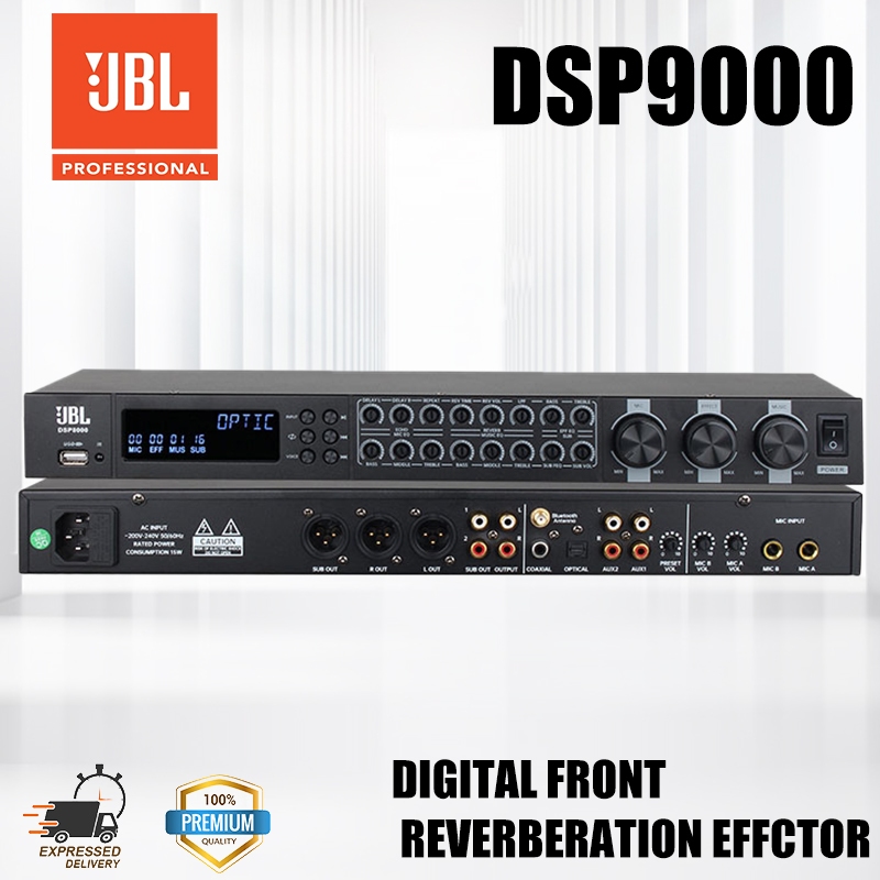 Jbl DSP-9000 Professional Preamp Reverberation Effect Processor ...