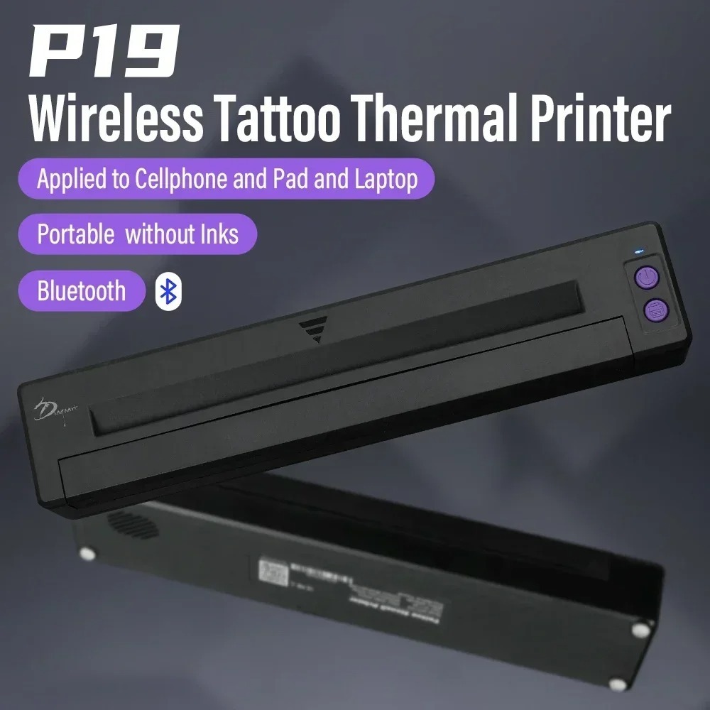 P19 Wireless Tattoo Thermal Printer For Manuscripts and Portraits ...