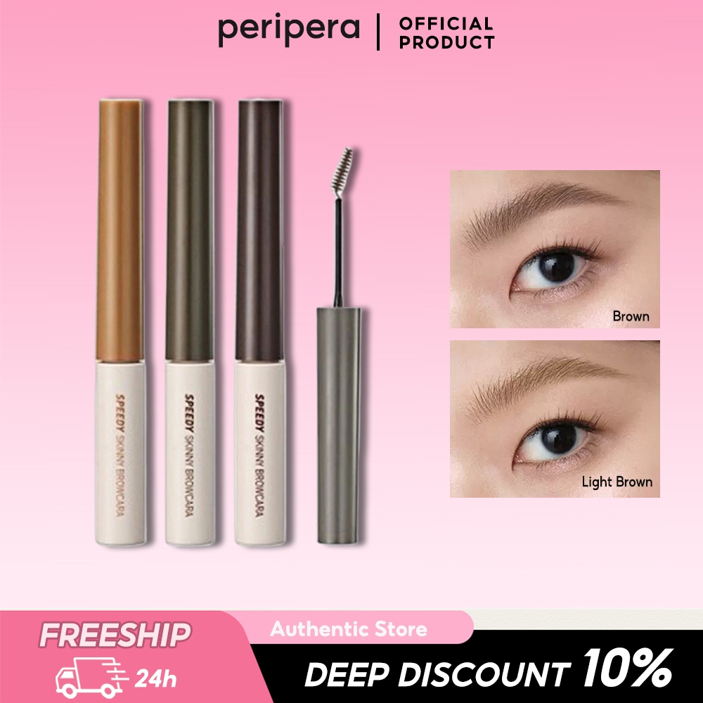 Peripera Eyebrow gel, brow mascara,waterproof and sweat proof/liquid ...