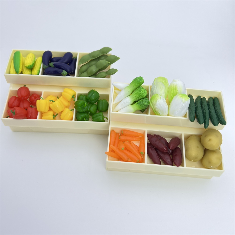10/25pcs Artificial Miniature Vegetables Fruits Potatoes Carrots Chili ...
