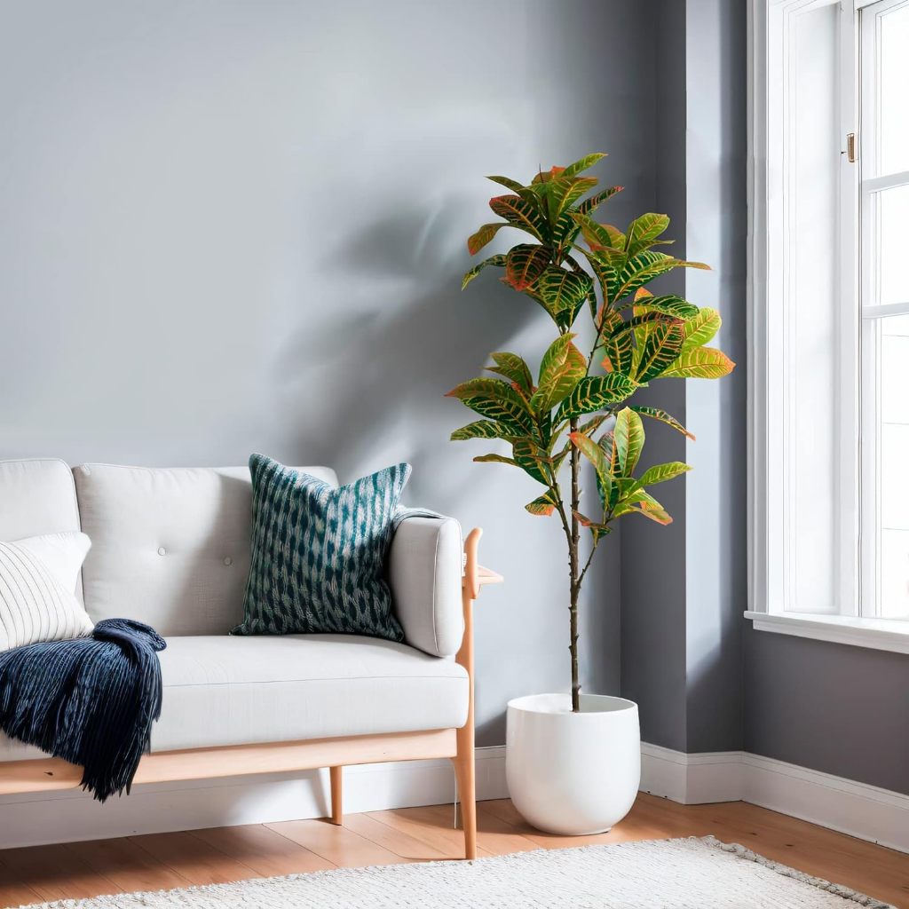 Artificial tree, Golden Banyan Tree, Height: 5.0-6.0Ft/59-63in ...