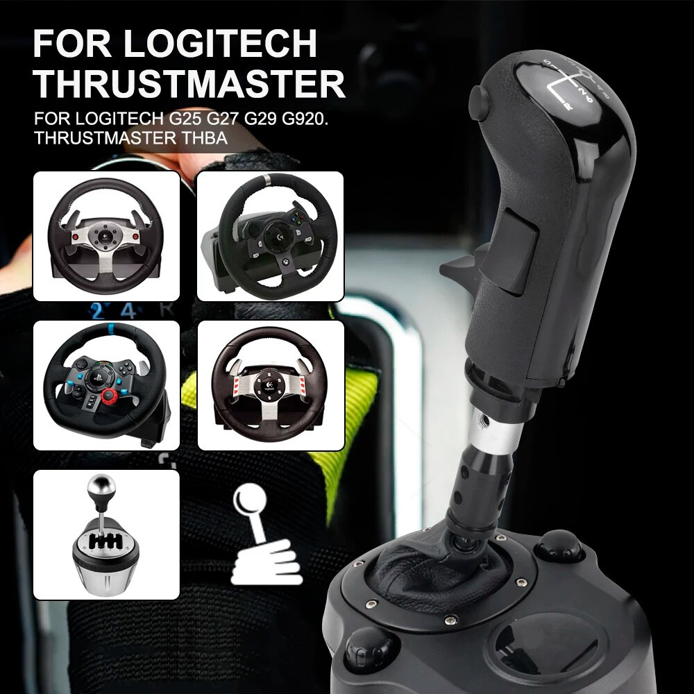 ⭐⭐⭐USB Shifter Knob For Logitech G29 G27 G25 G923 Thrustmaster TH8A ...