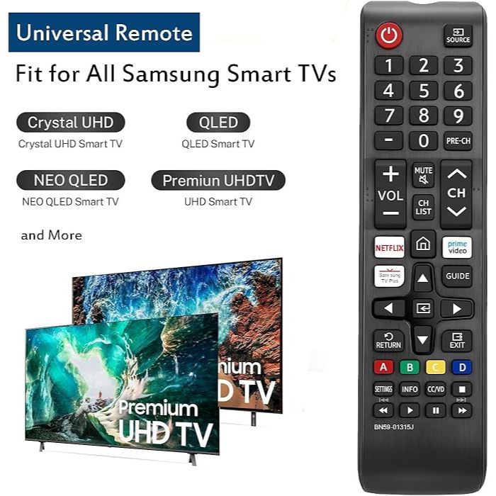 Universal Samsung-TV-Remote BN59-01315J Remote Replacement for All ...