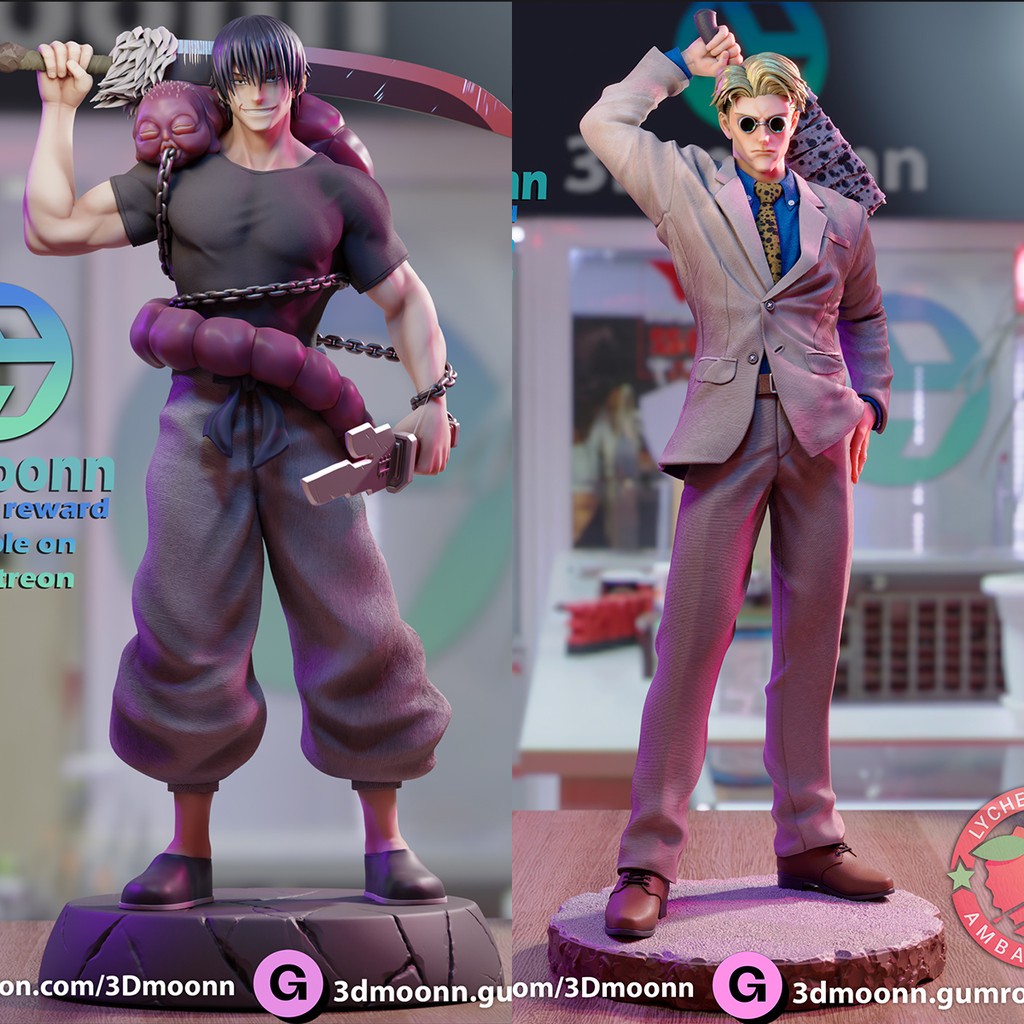 Anime Character Spell Back to Battle Fu Hei 1/18 Colored Model | Shopee ...