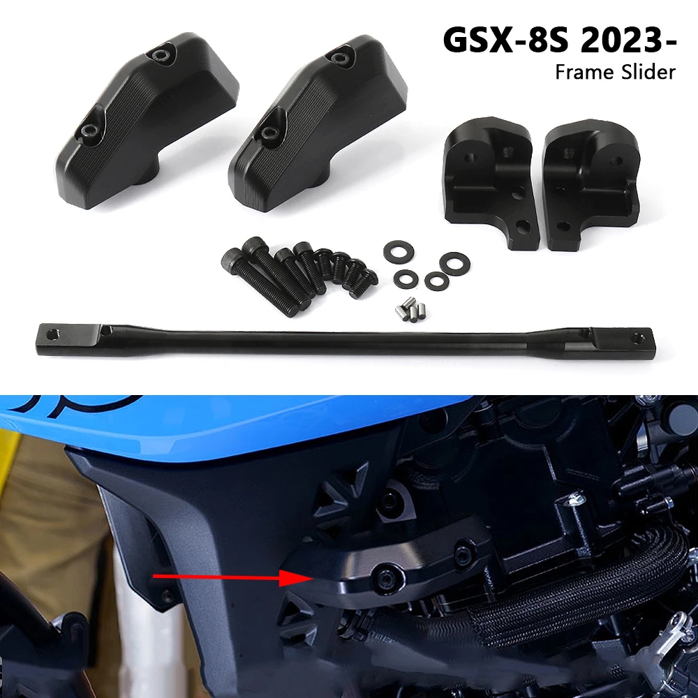 For Suzuki GSX-8S GSX8S GSX 8S 2023 2024 Frame Slider Crash Protector ...