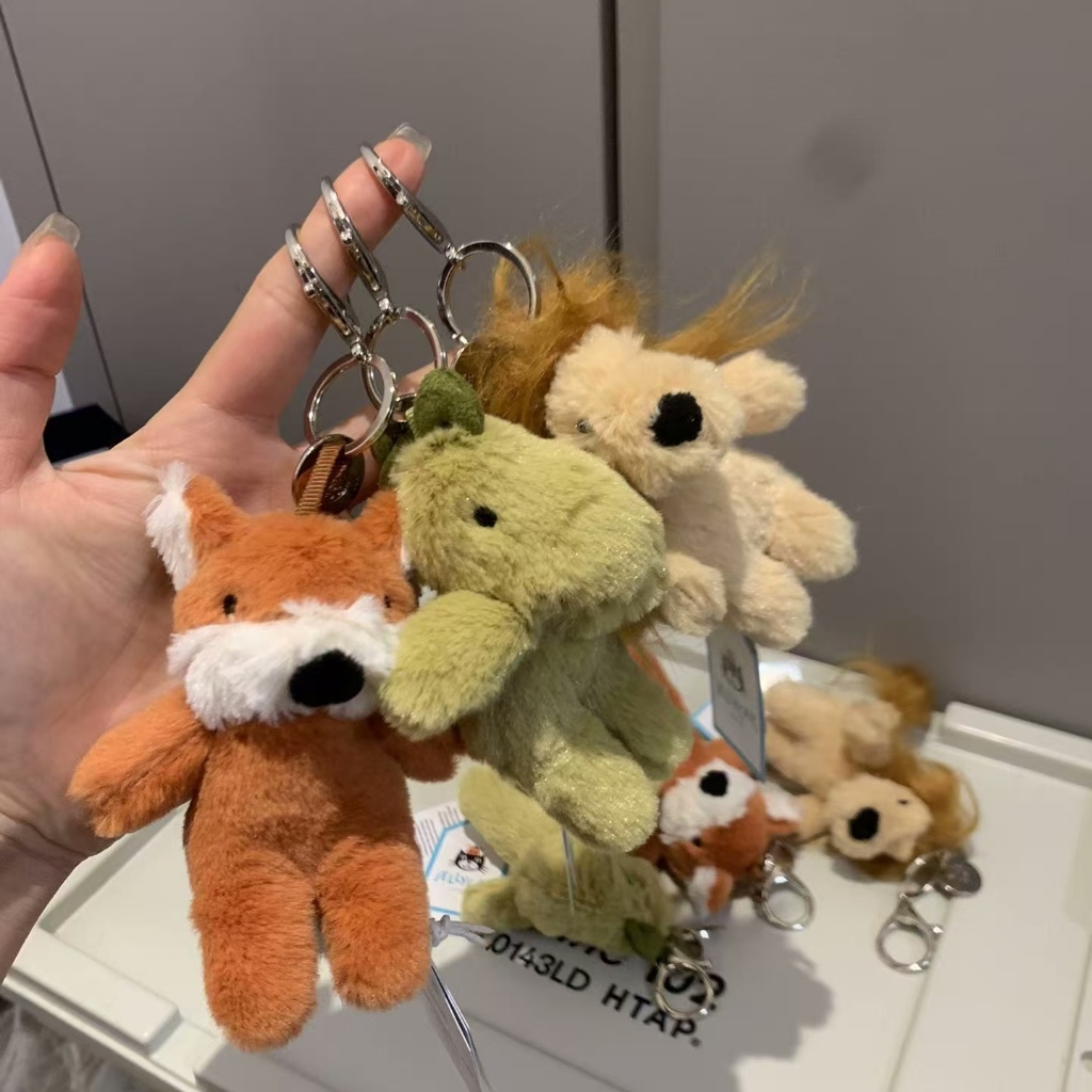 Jelly @ cat New Product Bag Charm Keychain Pendant Fox Lion Dinosaur ...