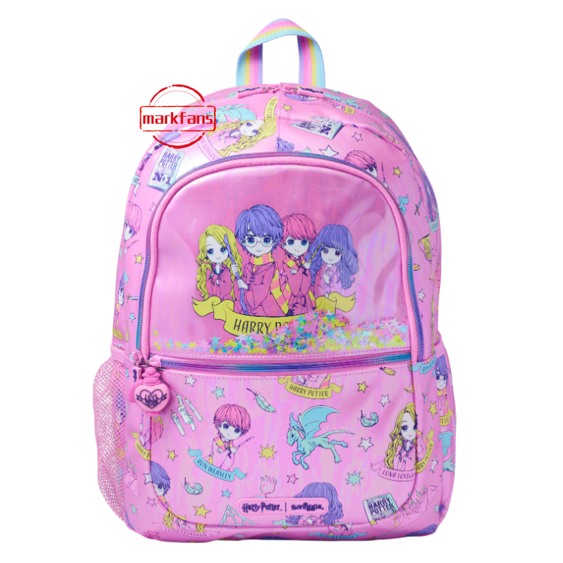 Smiggle Pink Harry Potter Classic Backpack for primary children ...